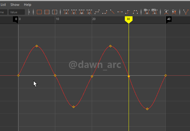 [Maya]Keyframe 01 - Graph Editor